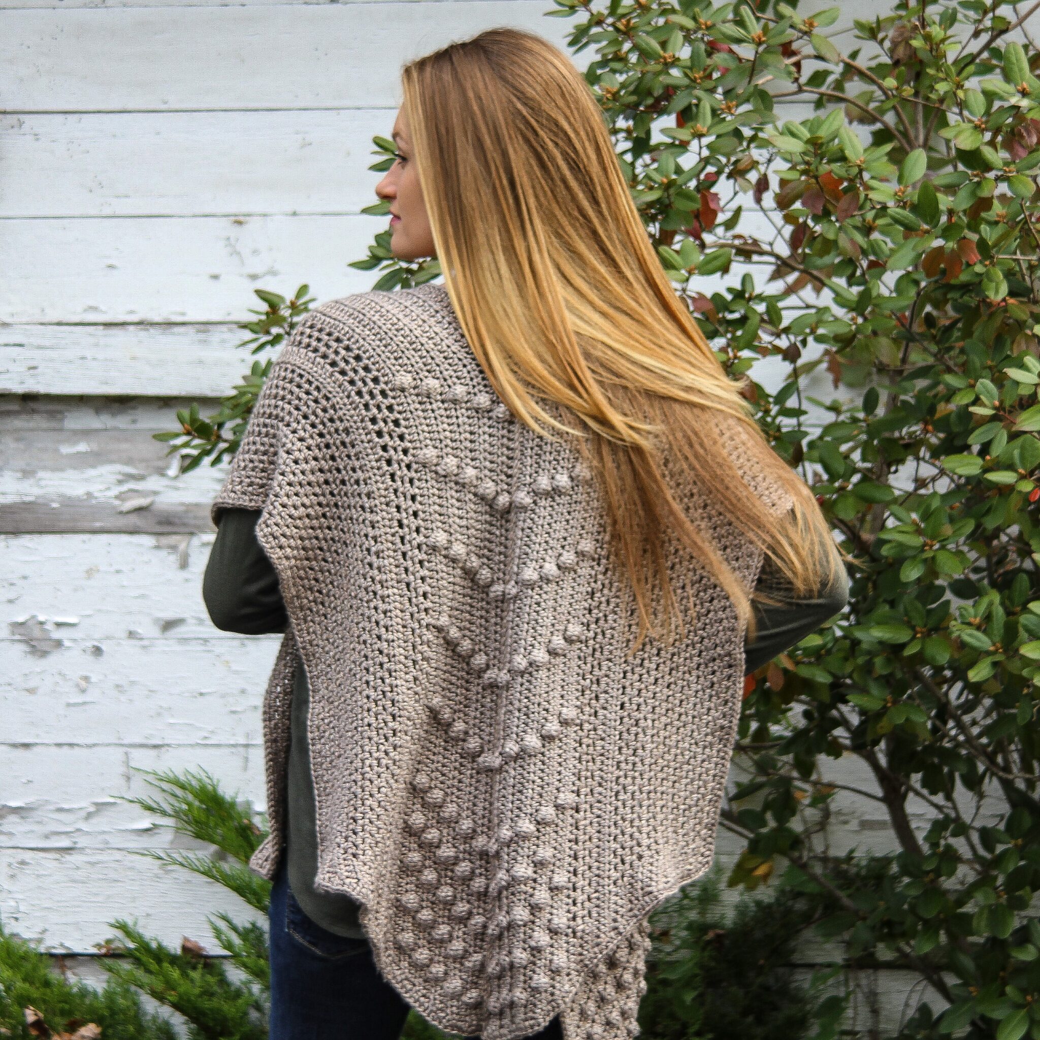 Free Crochet Ruana Pattern - Wrap for Summer and Fall - Life + Yarn
