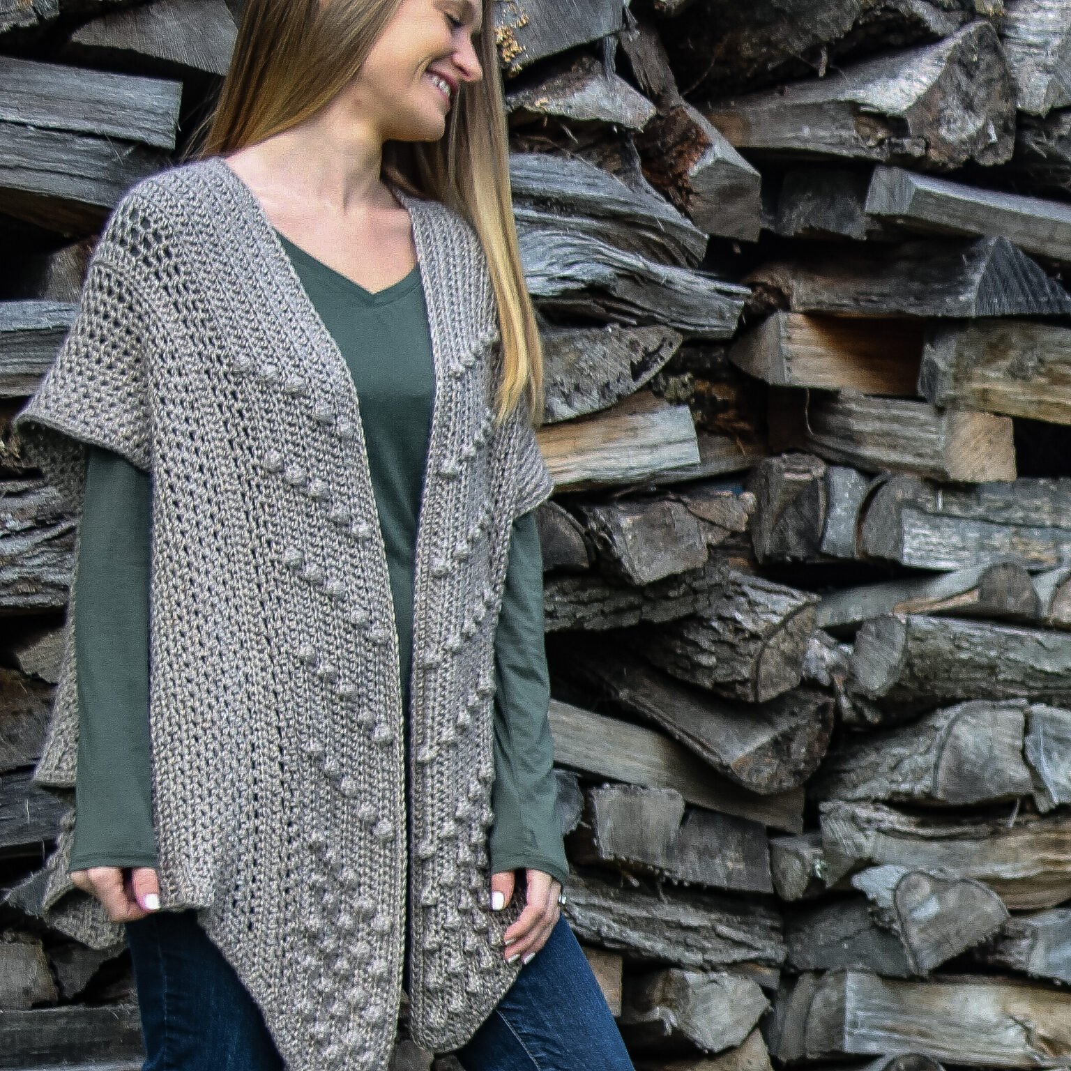 Free Crochet Ruana Wrap Pattern for Summer and Fall - Life + Yarn