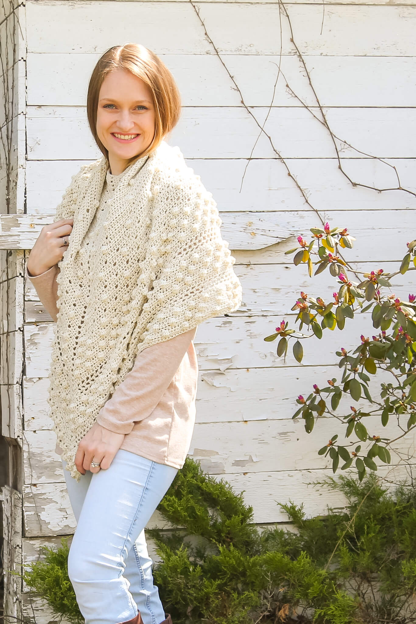 How to Crochet a Wrap - Life + Yarn easy crochet pattern