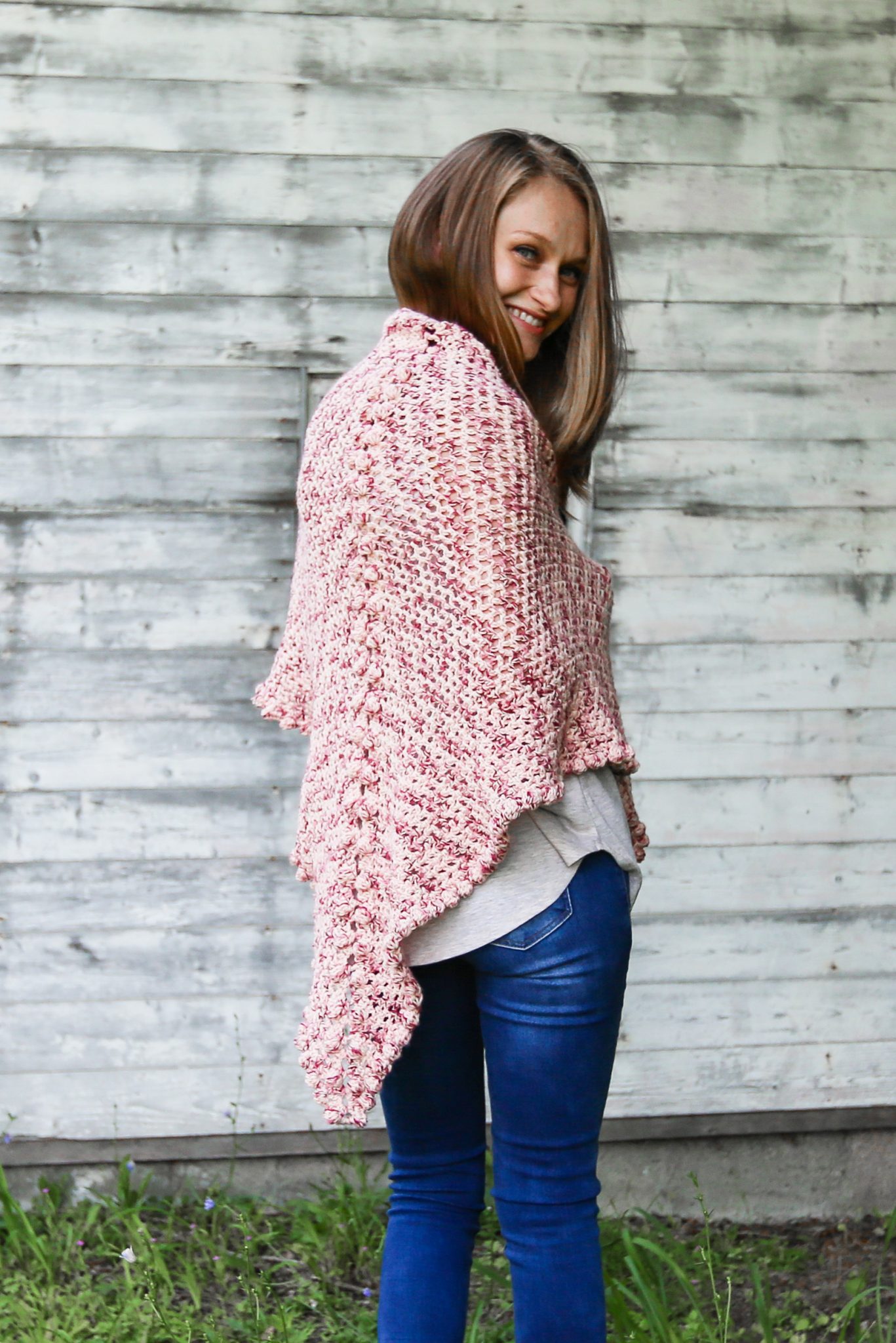 Free Crochet Shawl Pattern - [Stitch Chart Included] Life + Yarn