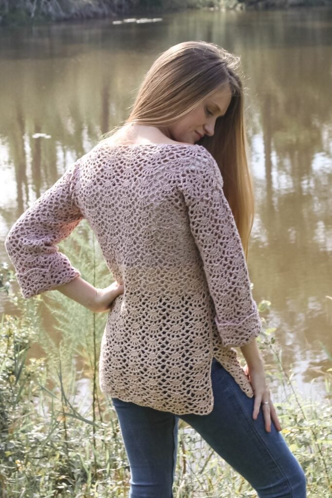 Crochet Lace Tunic Free Pattern - Life + Yarn