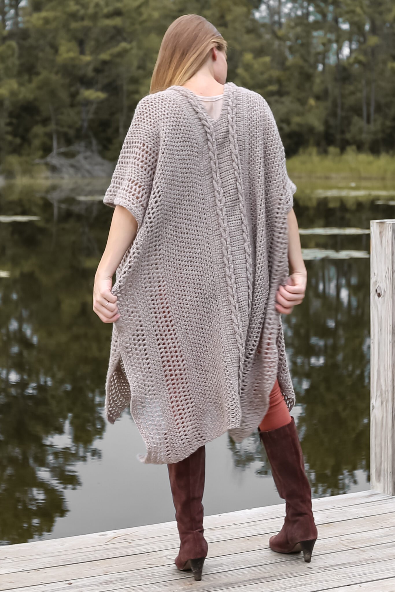 Free Crochet Ruana Pattern - Life + Yarn