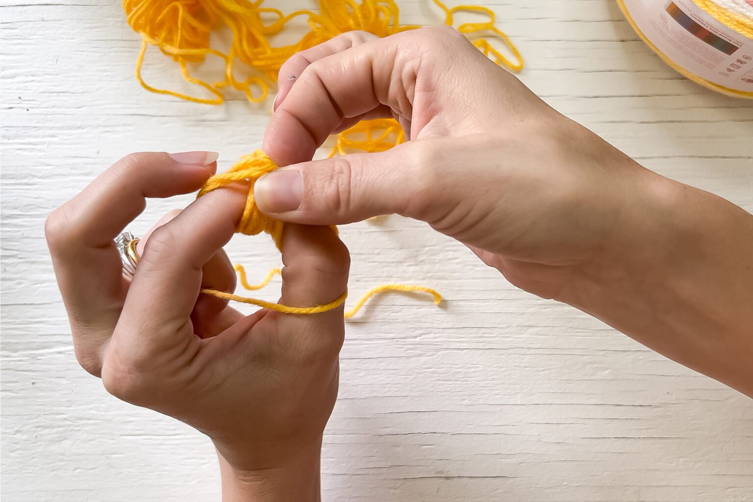 How to Wind a Center Pull Yarn Ball by Hand the Easy Way - Life + Yarn