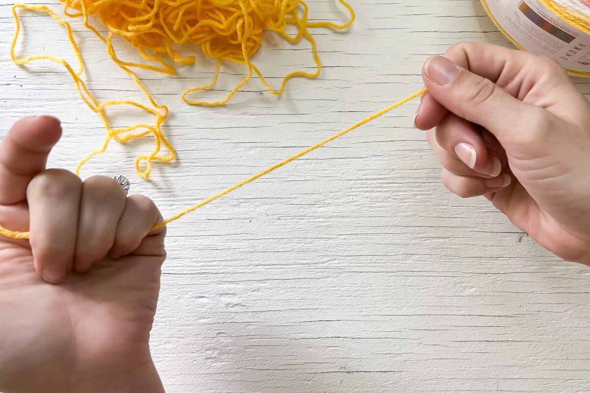 How to Wind a Center Pull Yarn Ball by Hand the Easy Way - Life + Yarn