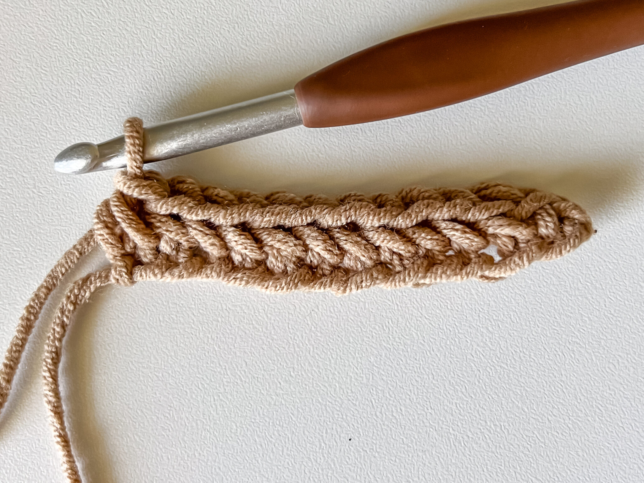 Crochet Herringbone Single Crochet Stitch & YouTube Tutorial - Life + Yarn