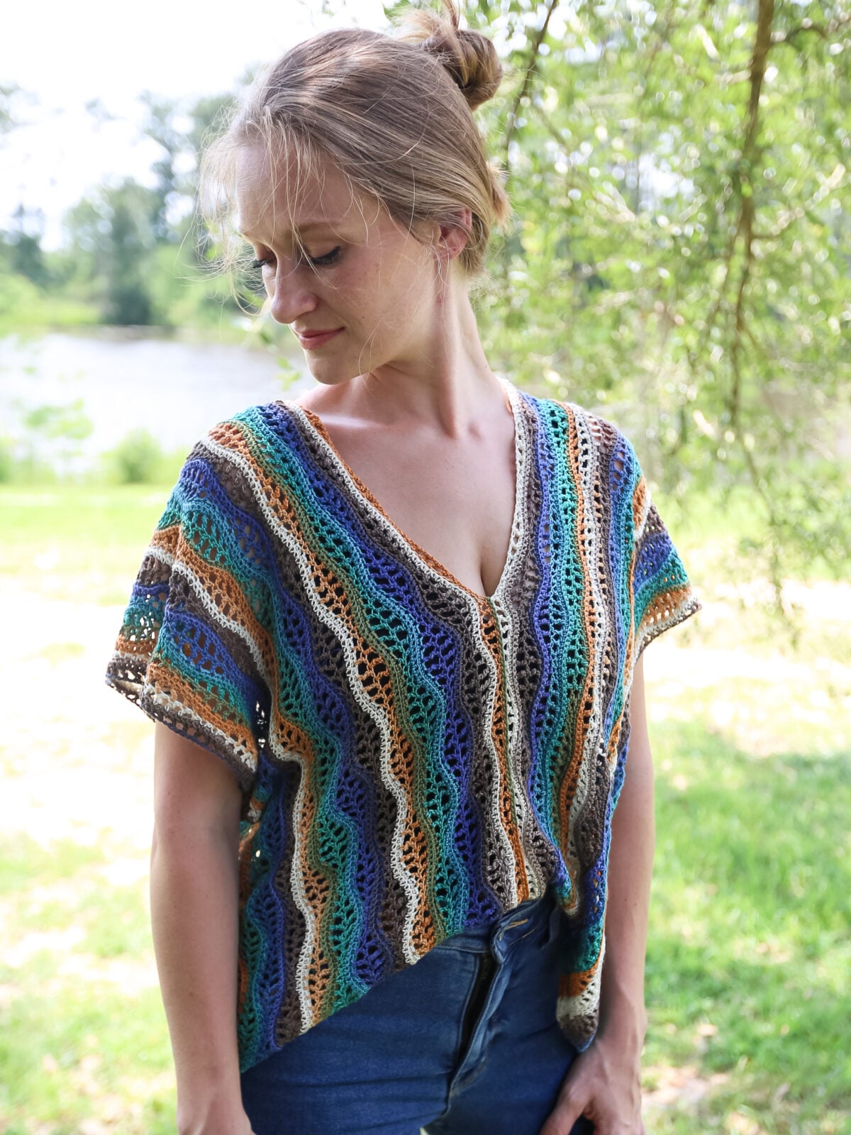 FREE Easy Summer Crochet Top Pattern - Life + Yarn