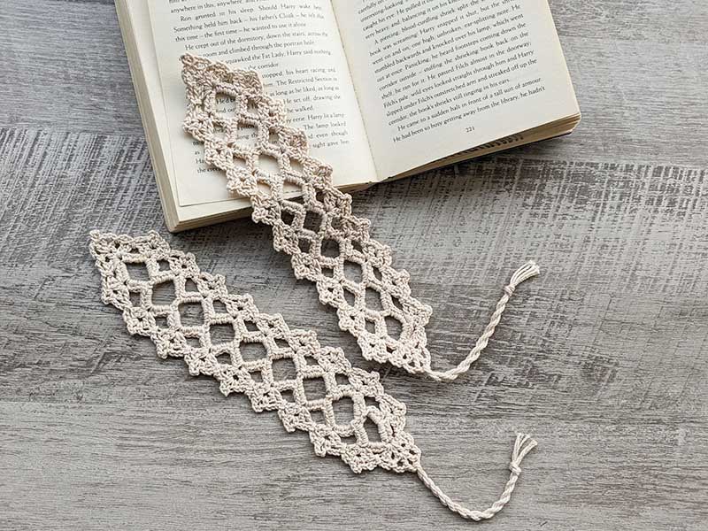 37 Free Crochet Bookmark Patterns - Easy Crocheted Bookmarks - Life + Yarn