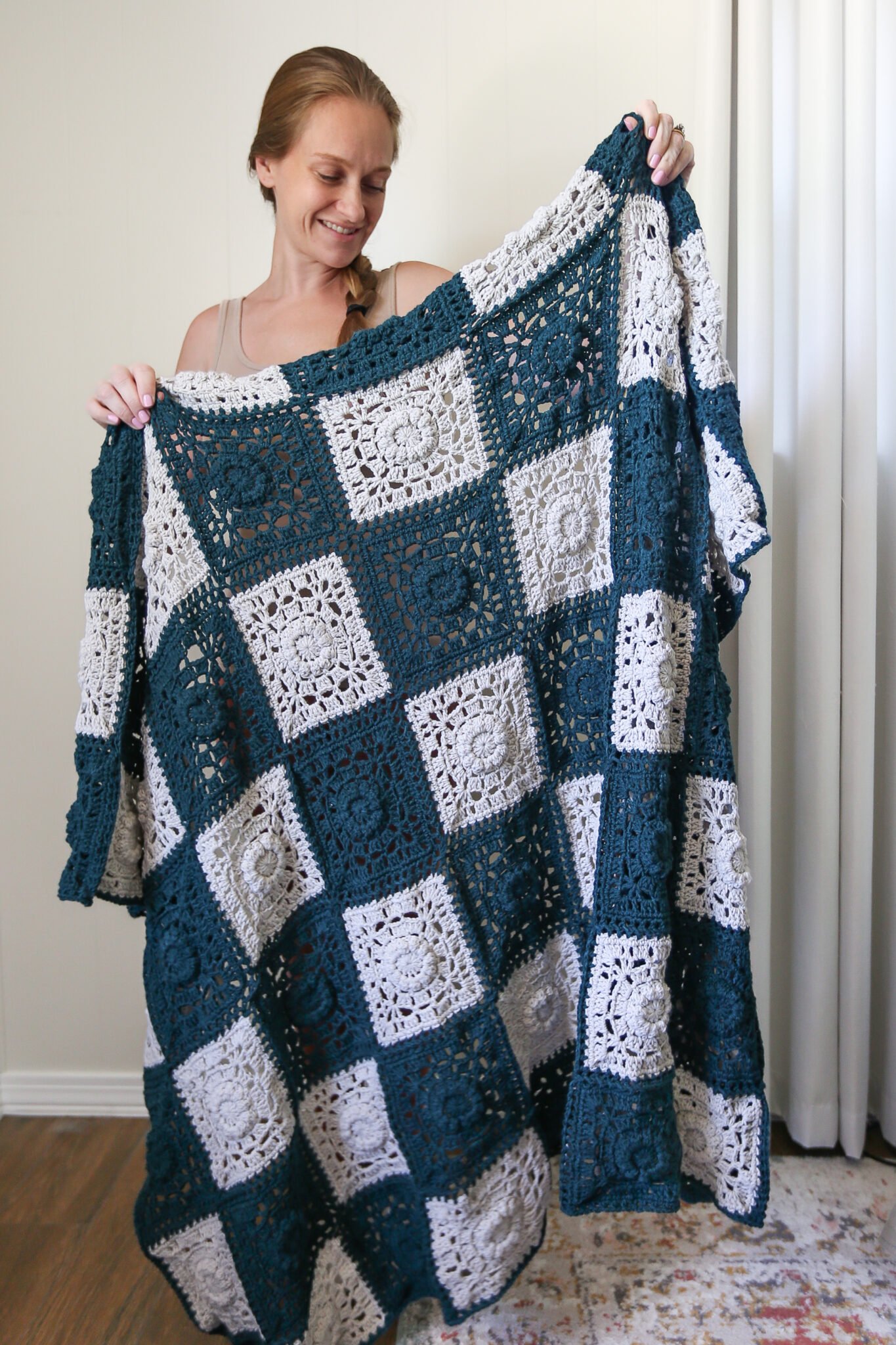 Free Quick ONE Day Crochet Blanket Pattern Easy for Beginners - Life + Yarn