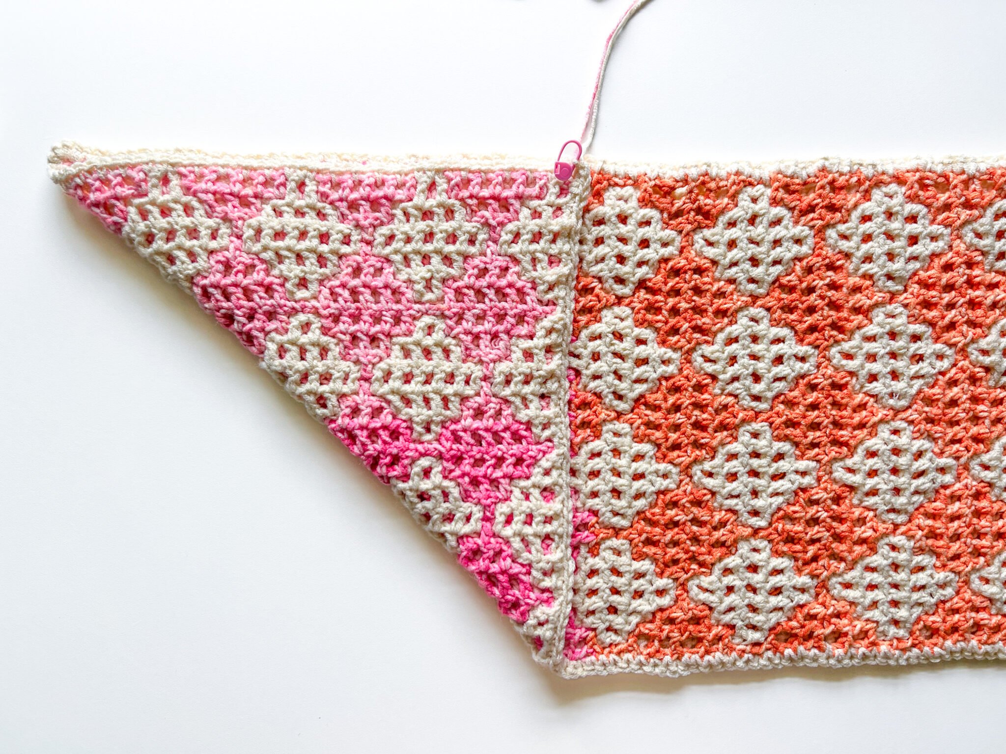 FREE Crochet Checkered Shoulder Bag Pattern & Easy Tutorial - Life + Yarn