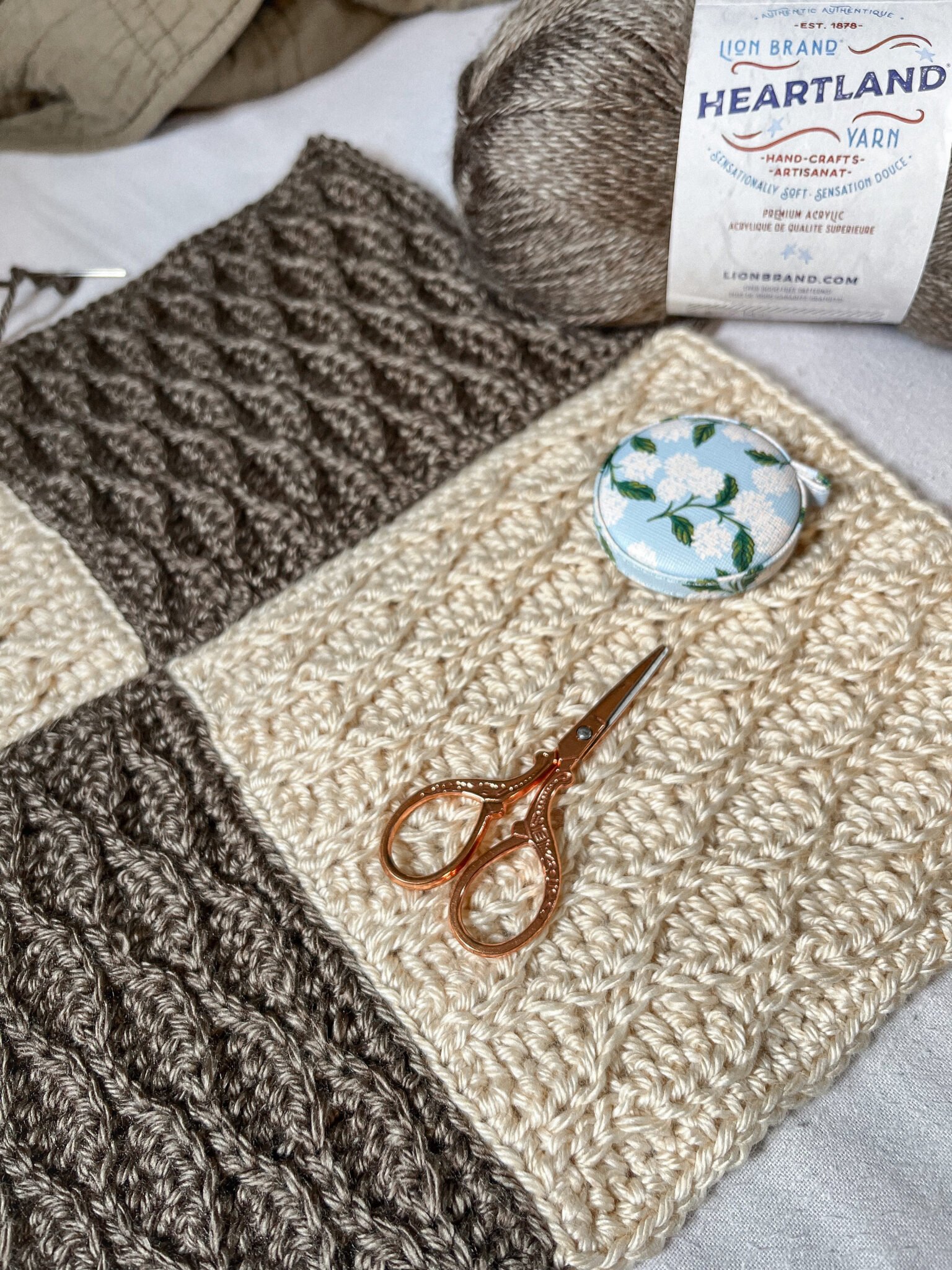 Free Crochet Checkerboard Crochet Blanket Pattern Tutorial - Life + Yarn