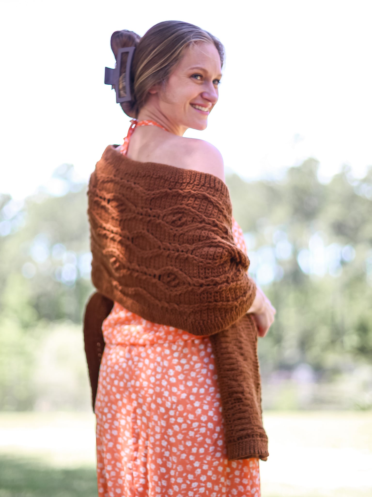 Free Crochet Blanket Wrap Pattern for Any Season - Life + Yarn